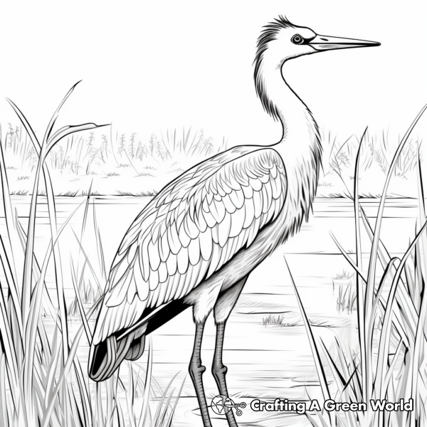 Blue Heron Coloring Pages - Free & Printable!