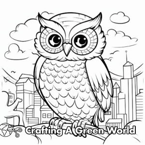 Owl Coloring Pages - Free & Printable!