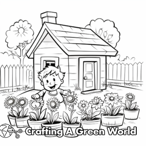 Spring Preschool Coloring Pages - Free & Printable!