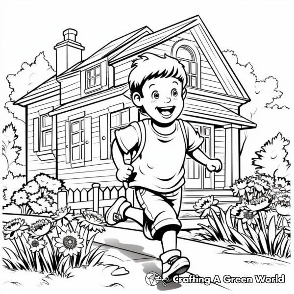 Spring Preschool Coloring Pages - Free & Printable!