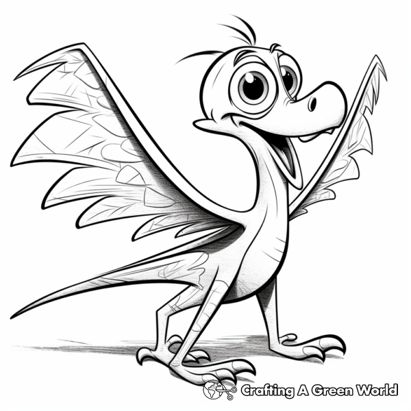 Pterodactyl Coloring Pages - Free & Printable!