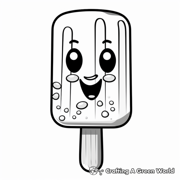 Popsicle Coloring Pages - Free & Printable!