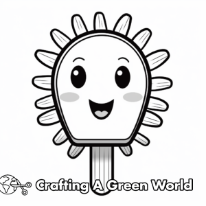 Popsicle Coloring Pages - Free & Printable!