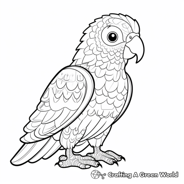 Parrot Coloring Pages - Free & Printable!