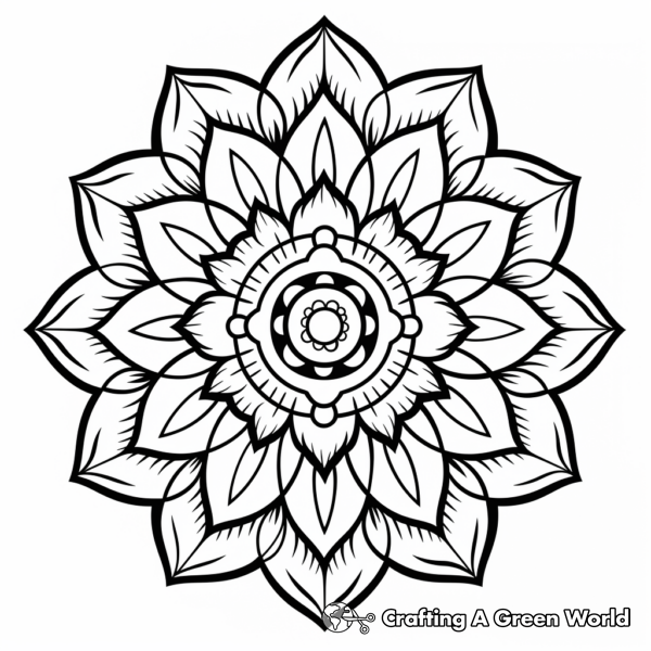 Mandala Coloring Pages - Free & Printable!