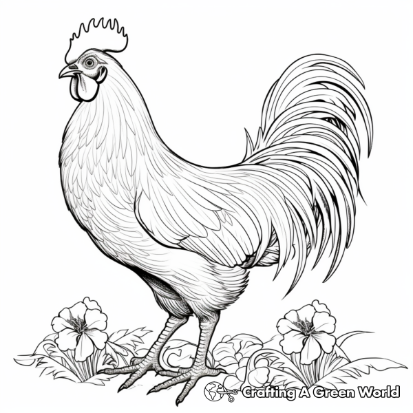 Chicken Coloring Pages For Adults - Free & Printable!