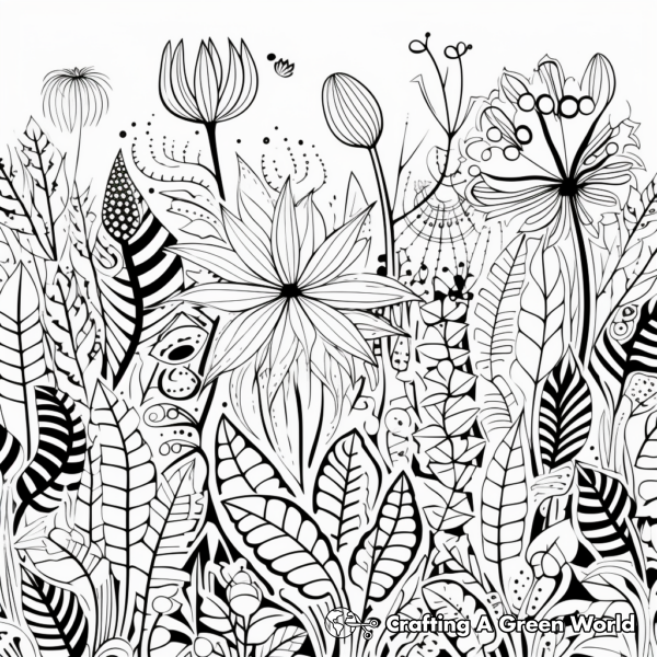 Plant Coloring Pages - Free & Printable!