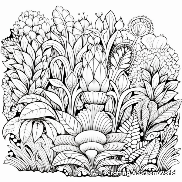 Plant Coloring Pages - Free & Printable!