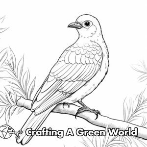 Dove Coloring Pages - Free & Printable!
