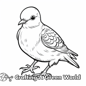 Dove Coloring Pages - Free & Printable!