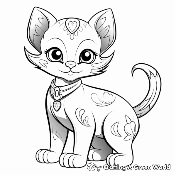 Kitty Coloring Pages - Free & Printable!