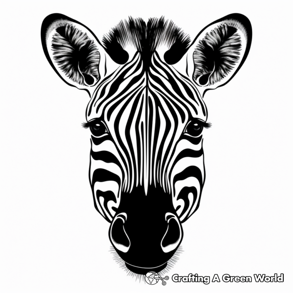 Animal Faces Coloring Pages - Free & Printable!