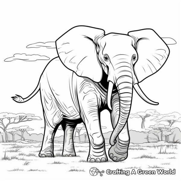 African Animal Coloring Pages - Free & Printable!