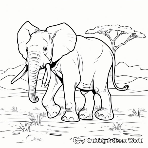 African Animal Coloring Pages - Free & Printable!