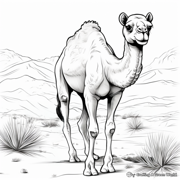 Desert Animals Coloring Pages - Free & Printable!