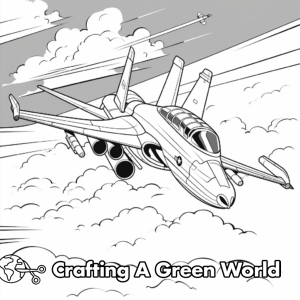 F18 Coloring Pages - Free & Printable!