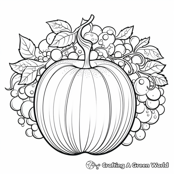 Fruit Coloring Pages - Free & Printable!