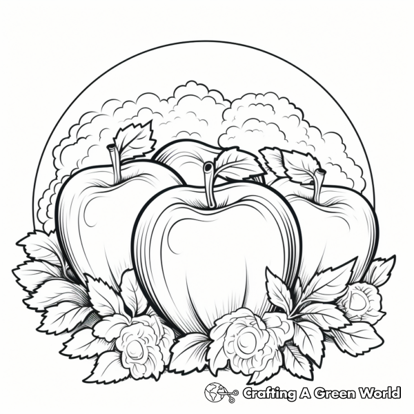 Fruit Coloring Pages - Free & Printable!
