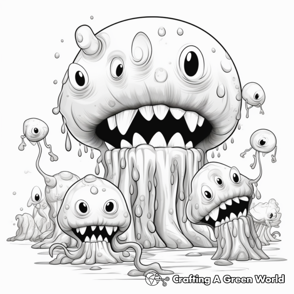 Germs Coloring Pages - Free & Printable!