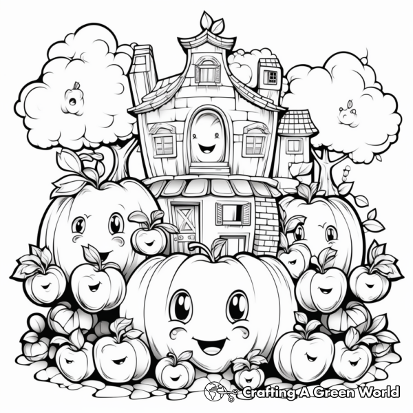 Apple Coloring Pages - Free & Printable!