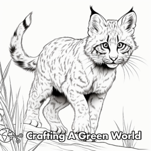 Bobcat Coloring Pages - Free & Printable!
