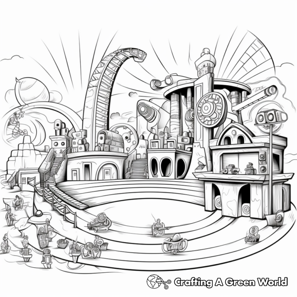 Stage Coloring Pages - Free & Printable!