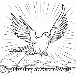 Dove Coloring Pages - Free & Printable!