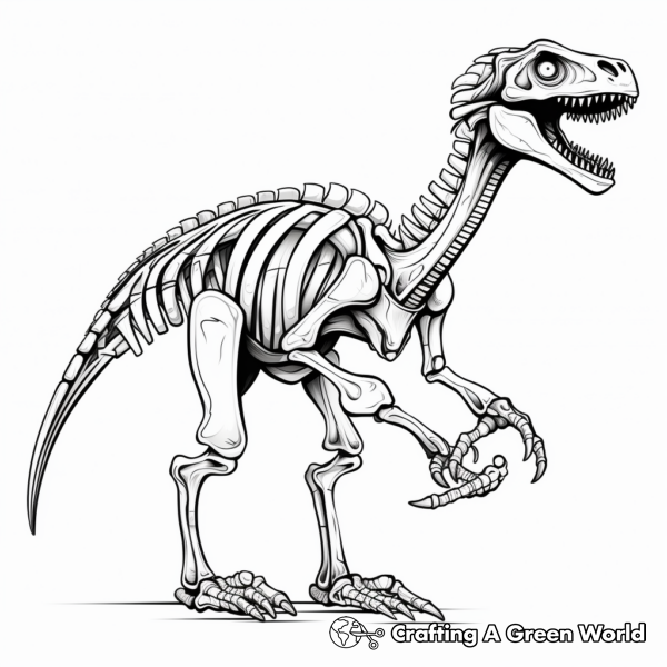 Velociraptor Coloring Pages - Free & Printable!