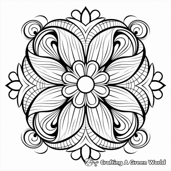 Symmetrical Coloring Pages - Free & Printable!