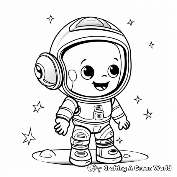 Astronaut Coloring Pages - Free & Printable!