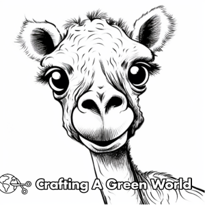 Camel Coloring Pages - Free & Printable!