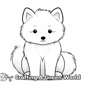Arctic Fox Coloring Pages - Free & Printable!