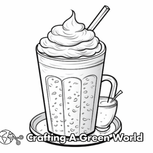Snack Coloring Pages - Free & Printable!