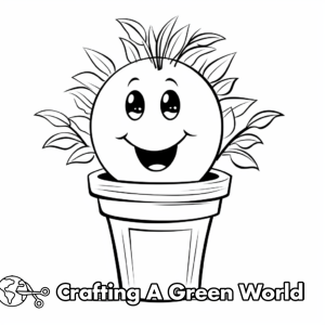 Plant Coloring Pages - Free & Printable!