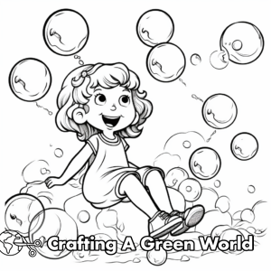 Bubble Gum Coloring Pages - Free & Printable!