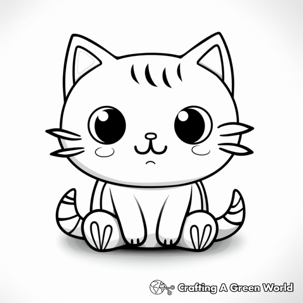 Pillow Cat Coloring Pages - Free & Printable!