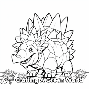 Stegosaurus Coloring Pages - Free & Printable!