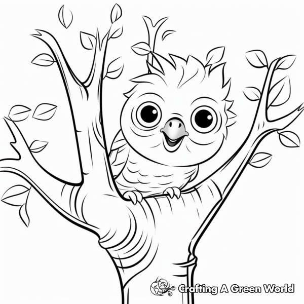 Cockatiel Coloring Pages - Free & Printable!