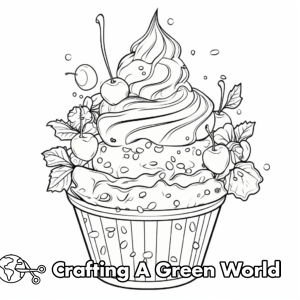 Cute Food Coloring Pages - Free & Printable!