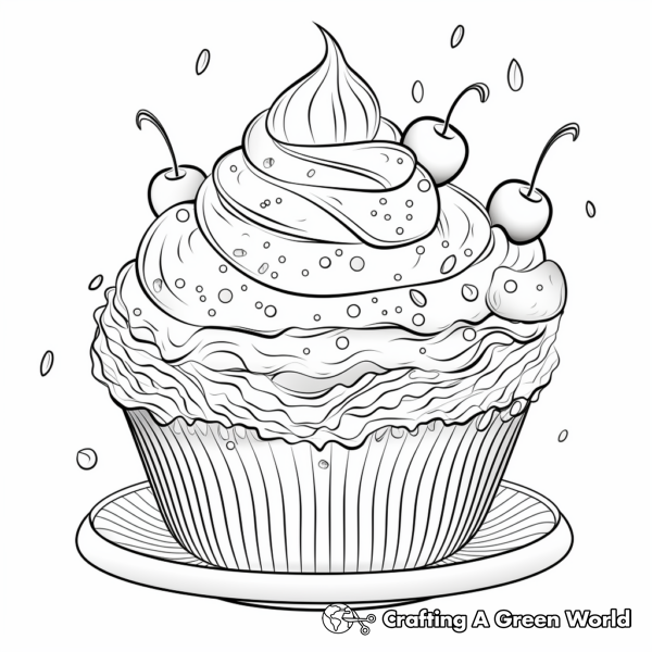 Cute Food Coloring Pages - Free & Printable!