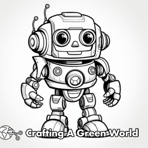 Robot Coloring Pages - Free & Printable!