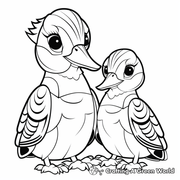 Woodpecker Coloring Pages - Free & Printable!