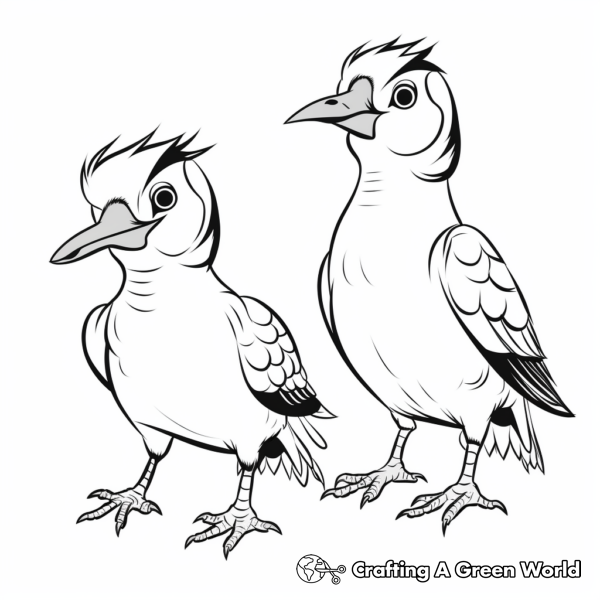 Woodpecker Coloring Pages - Free & Printable!