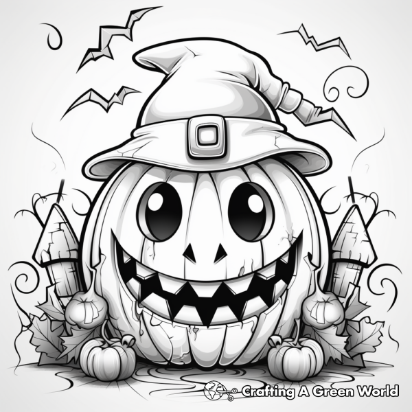 October Coloring Pages - Free & Printable!