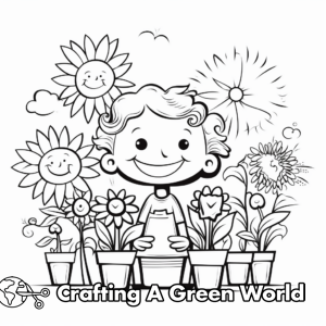Garden Coloring Pages - Free & Printable!