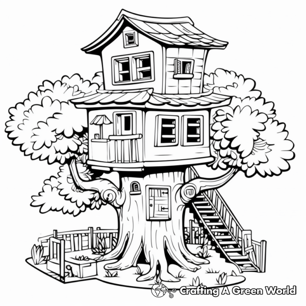 House Coloring Pages - Free & Printable!