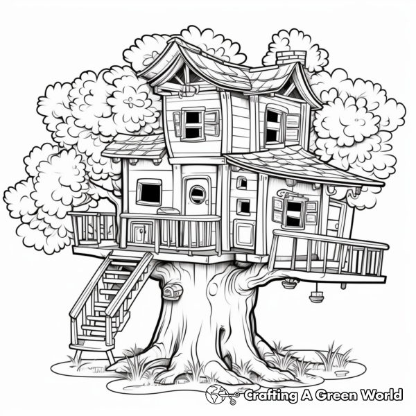 House Coloring Pages - Free & Printable!