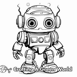 Robot Coloring Pages - Free & Printable!