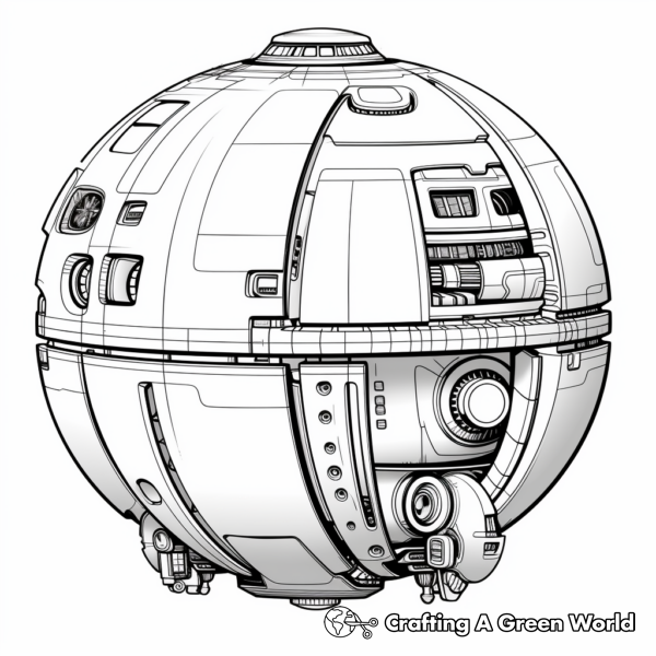 Sphere Coloring Pages - Free & Printable!