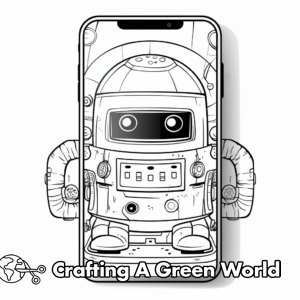 Phone Coloring Pages - Free & Printable!